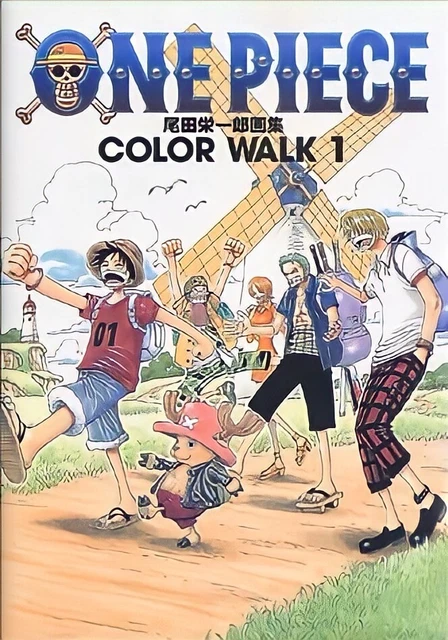 ONE PIECE ART book Eiichiro Oda Color Walk #1 Comic Anime JAPAN £24.91 ...