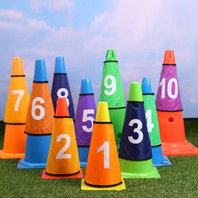 NUMBERED CONE COVER Sports Sleeve Digital Set Environmentally Friendly ...