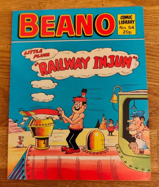 COMIC - CLASSIC British Comic Digest Beano No #54 Little Plum Railway ...