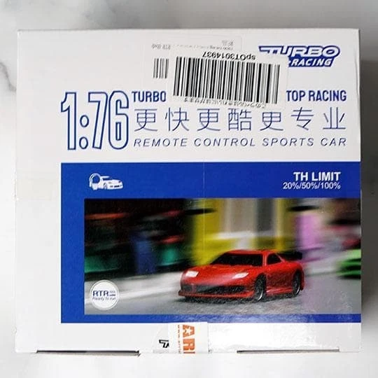 NEW TURBO RACING C71-RD RX-7 (FD3S) Radio Control Car 1/76 £148.84 ...