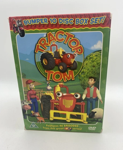 TRACTOR TOM:10 DVD BOX SET:46 EPISODES Uk region 2 dvd £40.21 - PicClick UK