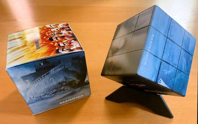 RAMMSTEIN RUBIX CUBE, Box and Plinth! Quirky Christmas Gift! Other ...