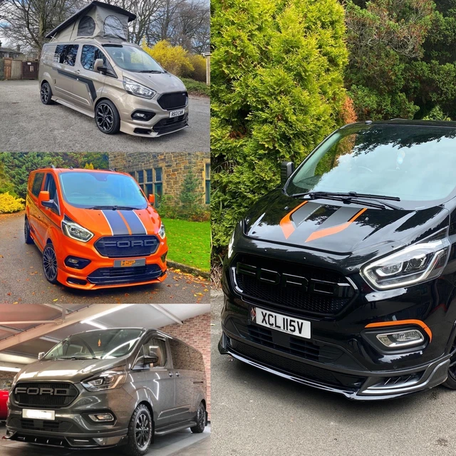FORD TRANSIT CUSTOM 2018 rear bumper transit custom wings transit ...