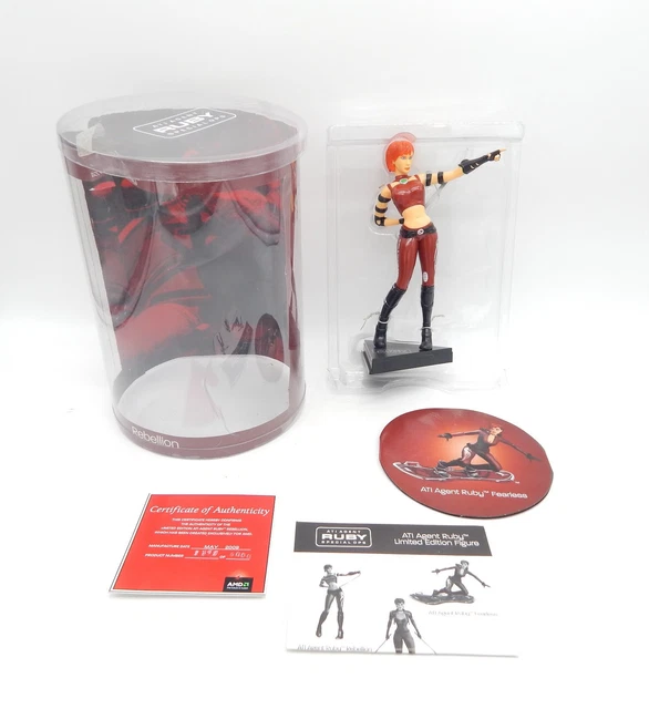 AMD ATI AGENT Ruby Fearless Action Special Edition Figur 2009 EUR 15,00 ...