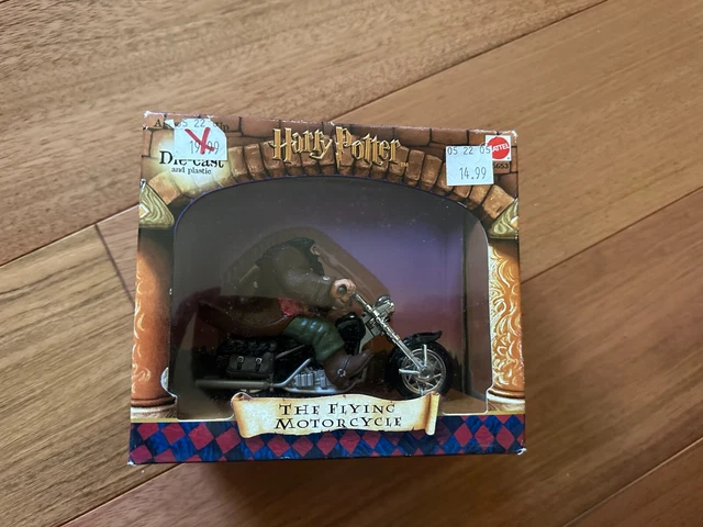 01 HARRY POTTER Rubeus Hagrid The Flying Motorcycle Mattel Diecast ...