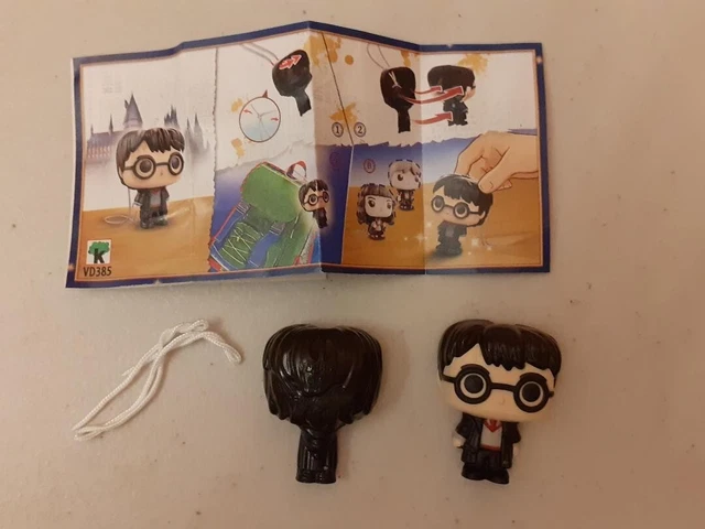KINDER JOY HARRY Potter x 5 Harry/Hagrid/Draco/Hermione/Train - see ...