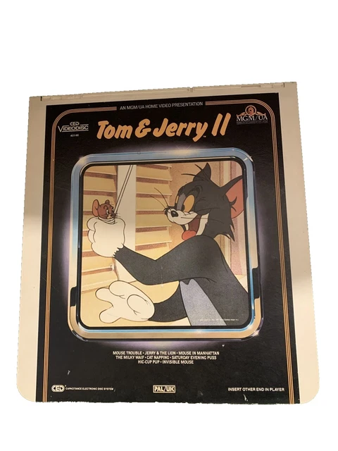 1982 TOM & JERRY II Cartoon Cult Animation Cat & Mouse Clips by MGM/UA ...