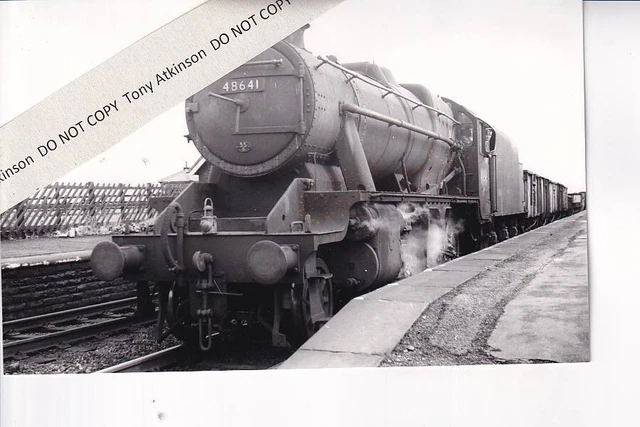 BR - EX Lms 2-8-0 No. 48641 @ Ribblehead - 1966 - Vintage Image ...