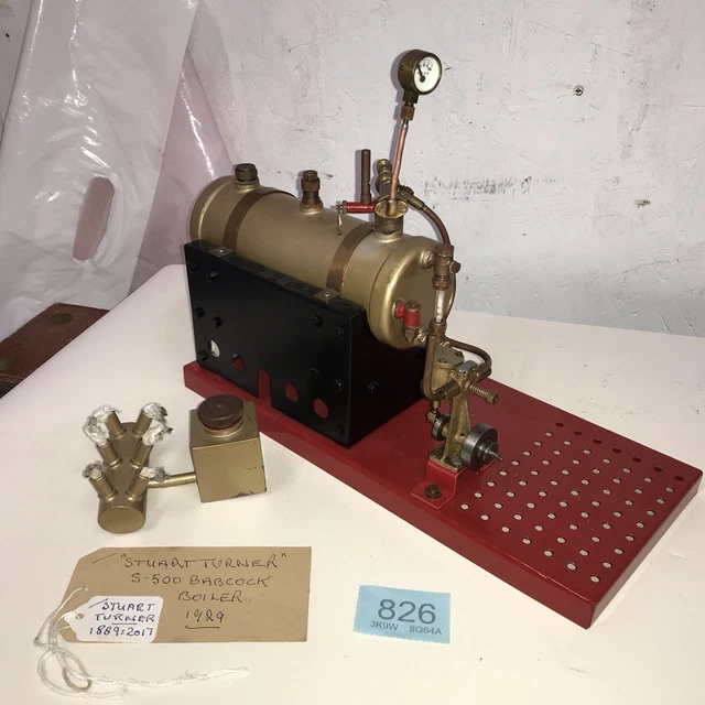 STUART TURNER BABCOCK S500 & ST Engine Steam Engine MINT # 826 £557.50 ...
