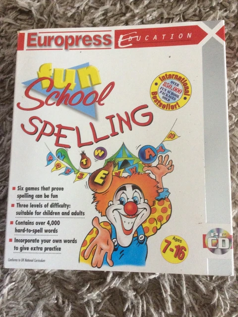 ORTOGRAFIA FUN SCHOOL - SCATOLA GRANDE - CD-ROM PC - Europress ...