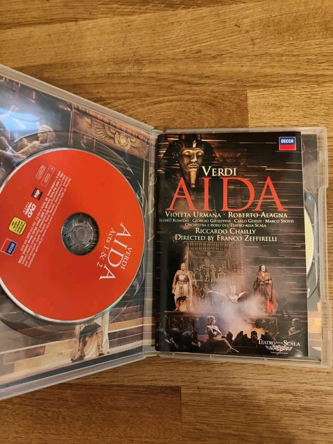 DVD - VERDI Aida Franco Zeffirelli Opera DVD Plays UK £10.00 - PicClick UK