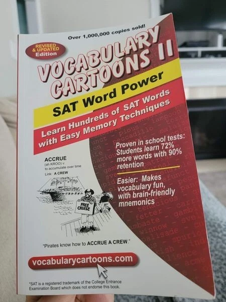 VOCABULARY CARTOONS II, SAT Word Power : Learn Hundreds of SAT Words $3 ...