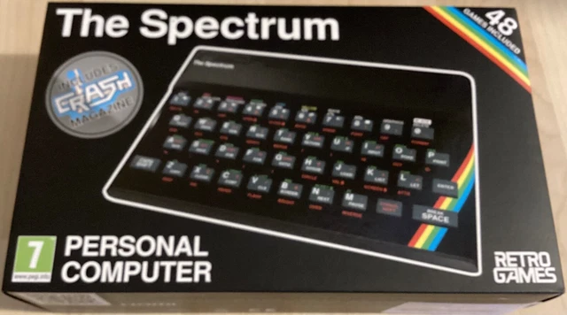 THE SPECTRUM BY Retro Games - Personal Computer - Retro Gaming Console ...