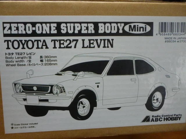 NEW, UNASSEMBLED / ABC TE27 Levin 1 box / Spare body ZERO-ONE LEVIN ...