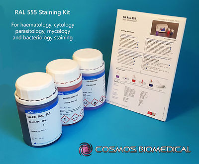 RAPID MAY GRUNWALD Giemsa Staining - RAL 555 Multi-Purpose Slide Stain ...