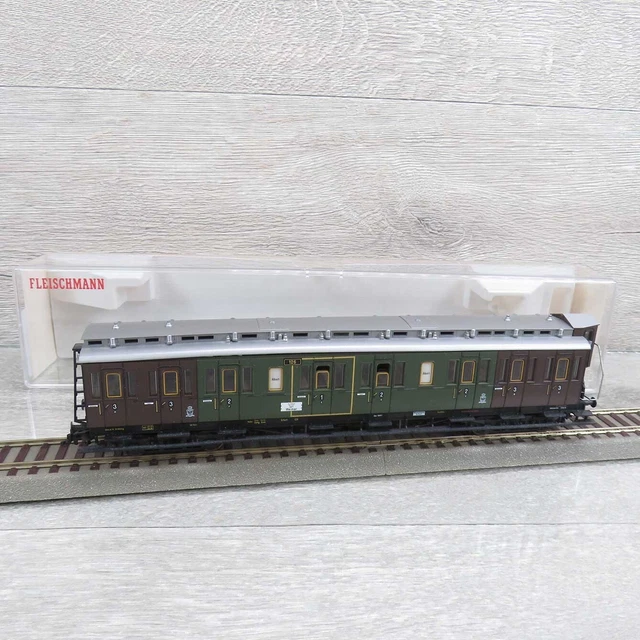 FLEISCHMANN 5891 - H0 - KPEV - Abteilwagen m. Innenbel. - OVP - #AV97680 EUR 29,99 - PicClick FR