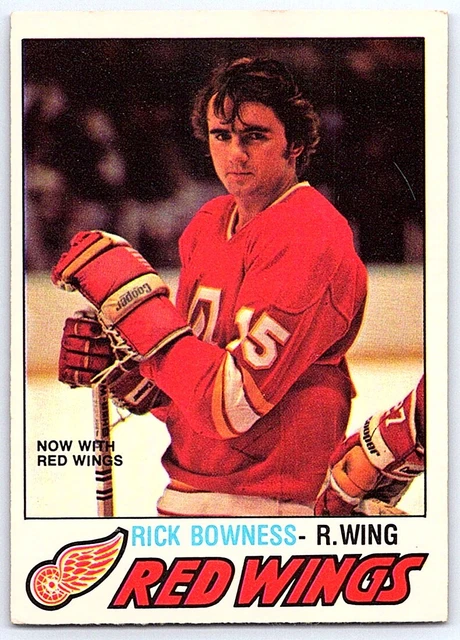 1977-78 O-PEE-CHEE RICK Bowness recrue Detroit Red Wings #265 EUR 1,20 ...