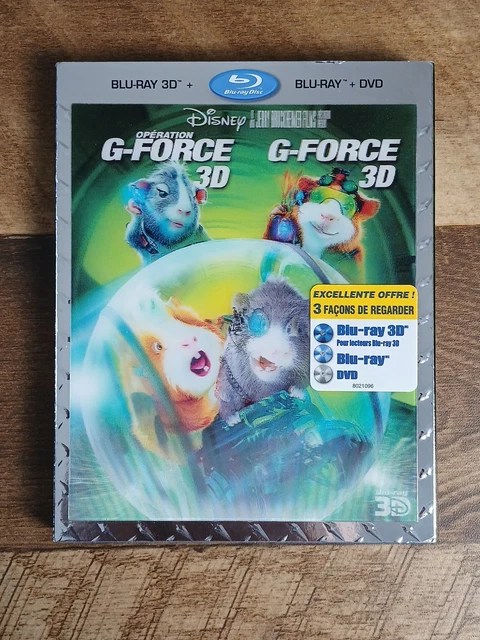 G-FORCE 3D + Blu-ray + DVD 2011 3-Disc Set Very Rare - Tested $74.99 ...