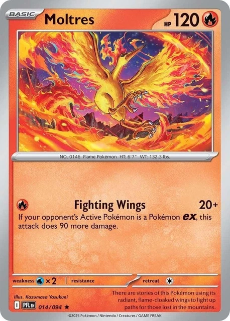 MOLTRES [014/094] HOLO Pokémon Card Phantasmal Flames £3.31 - PicClick UK