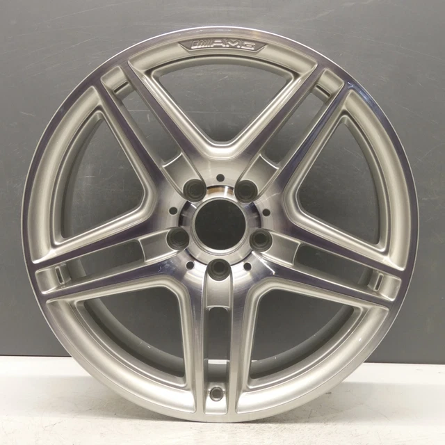 MERCEDES BENZ W204 C Class Amg 18" Front Alloy Wheel Rim Oem Silver ...