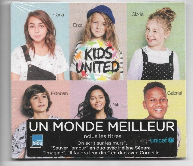 KIDS UNITED : ON ECRIT SUR LES MURS ♦ CD DIGIPACK NEUF ♦ rep. BALAVOINE ...