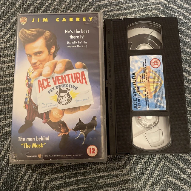 ACE VENTURA - Pet Detective (VHS/Video Tape 1996) Jim Carey - Tested ...