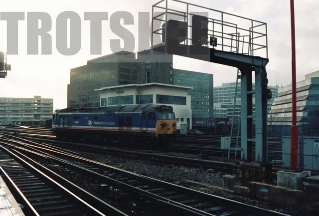 35MM COLOUR NEGATIVE BR British Railways Diesel Loco 50023 Class 50 ...
