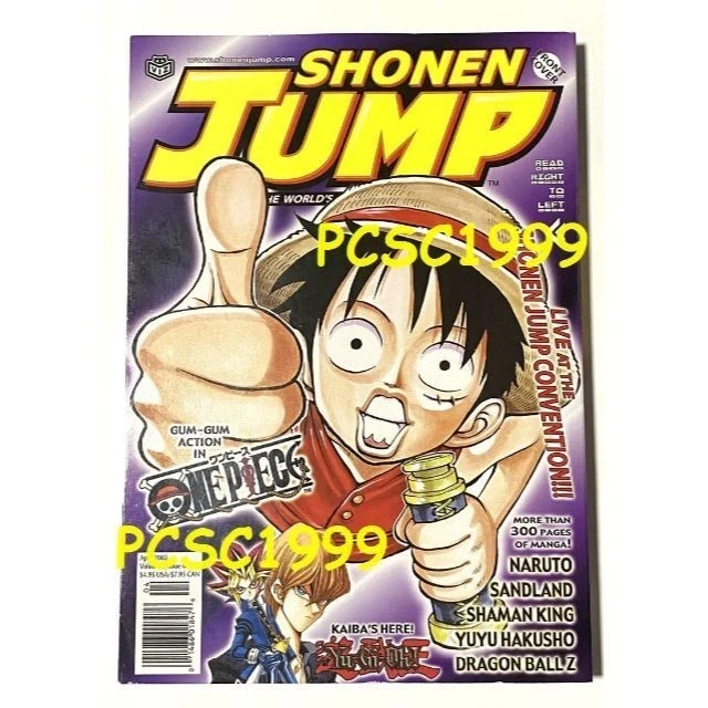 2003 NORTH AMERICAN Edition Shonen Jump No. 4 Boy Jump Dress EUR 90,92 ...