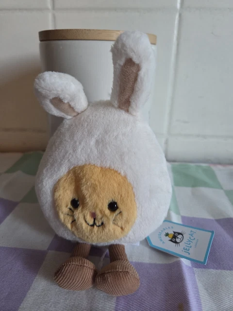 JELLYCAT AMUSEABLES BUNNY Easter Egg Brand New With Tags Rabbit BNWT £ ...