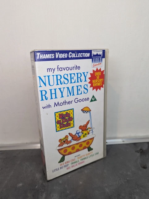 MY FAVOURITE NURSERY Rhymes With Mother Goose - Vhs Video - Rub A Dub ...