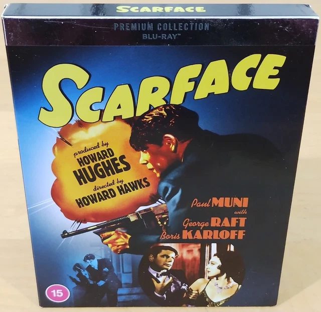 SCARFACE WITH POSTER & Art Cards Blu-Ray PAL In Mint Condition £14.99 ...