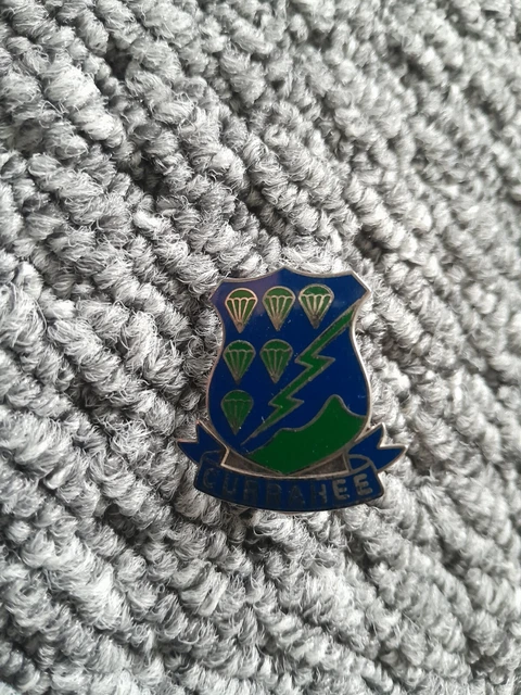 506TH PIR CURRAHEE Parachute Infantry Regiment Di Dui Crest Band Of ...