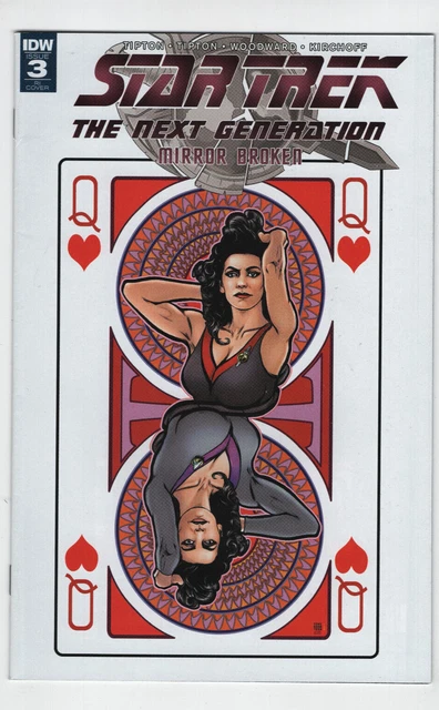MIROIR STAR TREK nouvelle génération cassé #3 Deanna Troi RI 1:10 ...