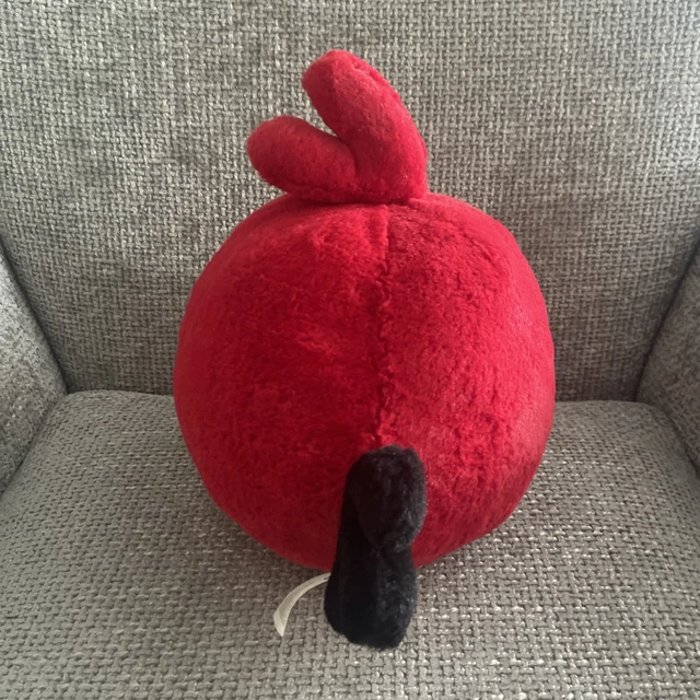 ANGRY BIRDS RED Bird Plush Commonwealth Toy 2010 Rovio Classic Vintage ...