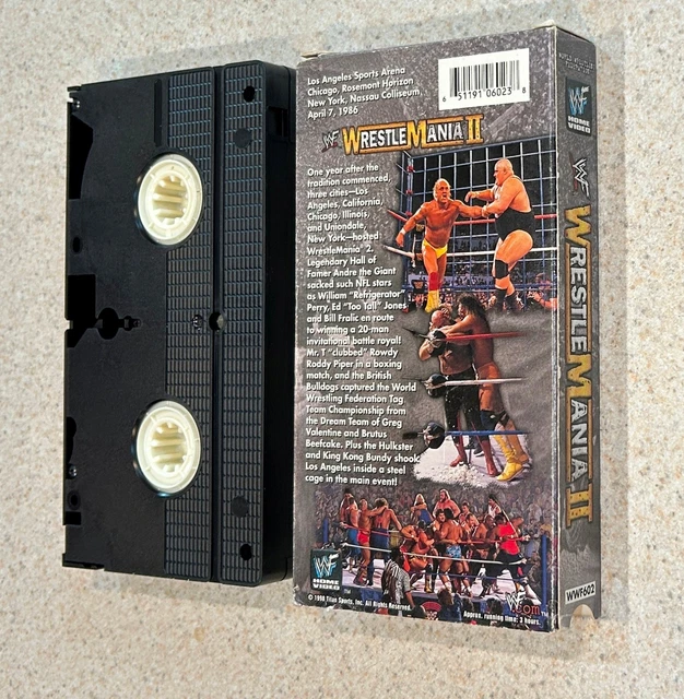 WWF -- WRESTLEMANIA Ii Vhs (1998) £8.88 - PicClick UK