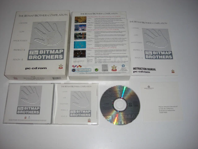 THE BITMAP BROTHERS Compilation Pc BIG BOX SPEEDBALL 2 XENON 2 GODS ...