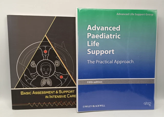 ADVANCED PAEDIATRIC LIFE Support Book + Basic Assessment & Support In I ...