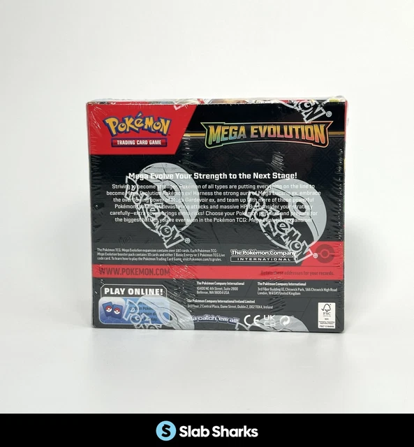 POKEMON TCG MEGA Evolution Sealed Booster Box Enhanced With Topper $361 ...