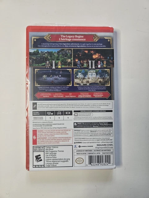 DRAGON QUEST I & II HD-2D Remake - Nintendo Switch 2 - Brand New ...