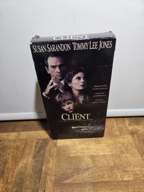 THE CLIENT 1994 Vhs Tommy Lee Jones Susan Sarandon $7.00 - PicClick CA