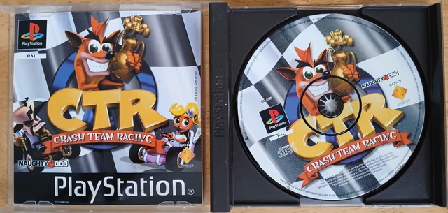 SONY PLAYSTATION PS1 Game Crash Team Racing Ctr £15.00 - PicClick UK