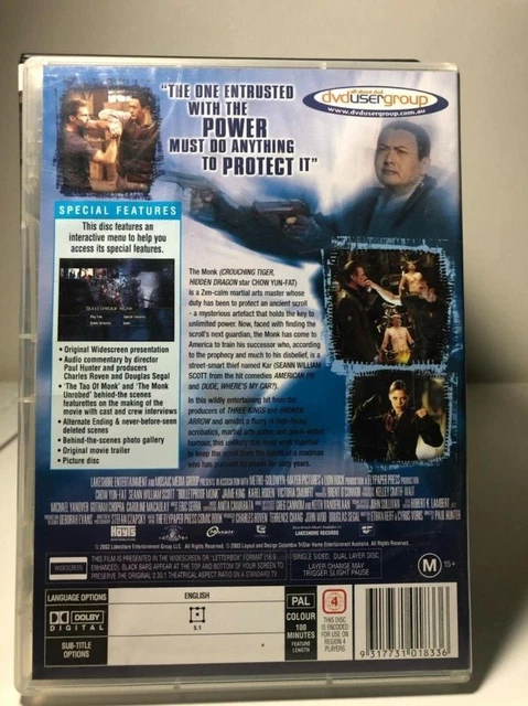 BULLETPROOF MONK DVD CHOW YUN-FAT, SEANN WILLIAM SCOTT 2003 Free UK P&P ...