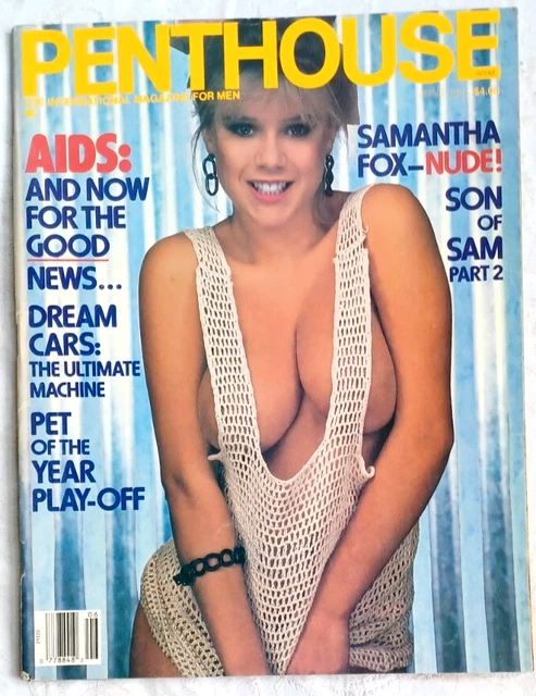 PENTHOUSE MAGAZINE SAMANTHA Fox June 1987 complete Excellent CONDITION Q6 £21.03 - PicClick UK