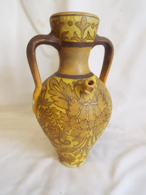 OLD ISLAMIC PERSIAN pottery handpainted water jug. £50.00 - PicClick UK