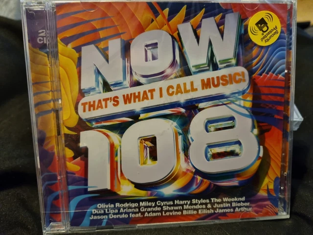 NOW THAT'S WHAT I CALL MUSIC 108 - CD album (2 CDs, 46 tracks - New ...