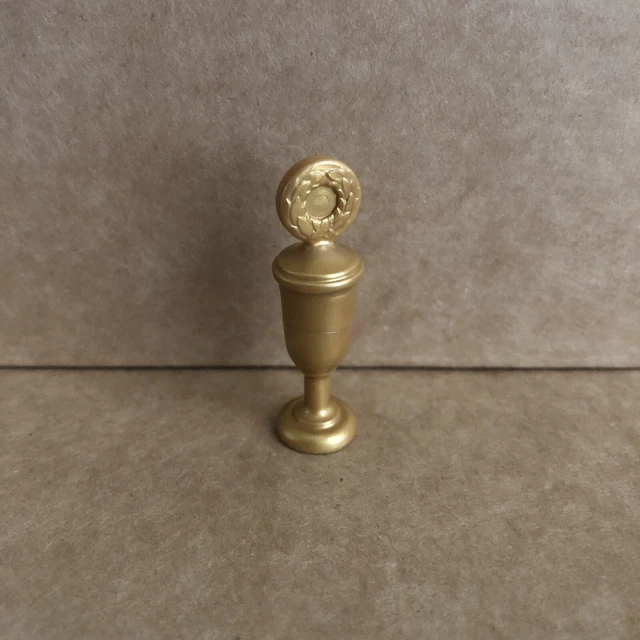 PLAYMOBIL GOLD TROPHY Award Prize Treasure Western Pirate Dolls House ...