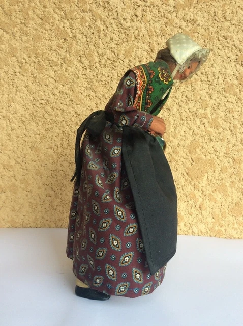 SANTON DE PROVENCE ancien : vieille femme - Simone Jouglas ? EUR 20,00 ...