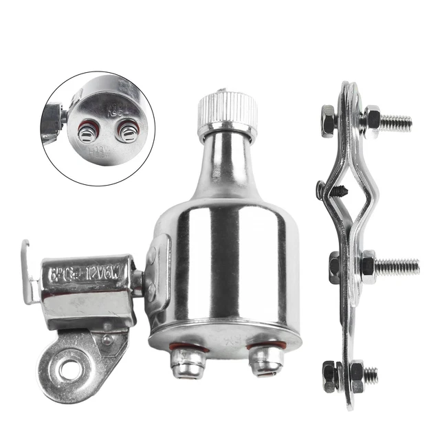 12V 6W PORTABLE Dynamo Friction Bike Light Generator Universal in £25. ...