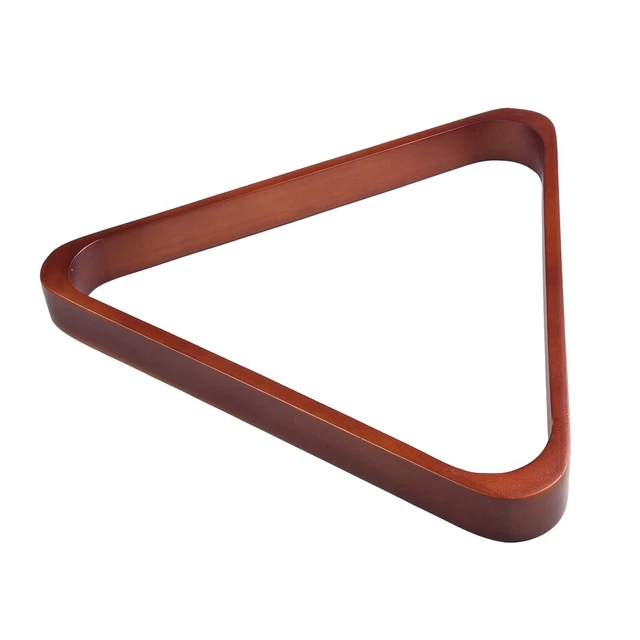 WOODEN BILLIARD TRIANGLE Rack Essential for Your Next Game of 8 Ball ...