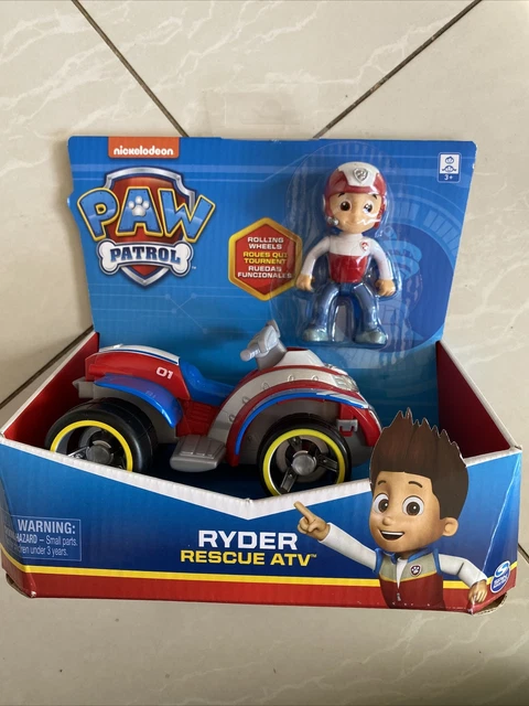 PAW PATROL RYDER Rescue Atv Hard To Find $39.99 - PicClick AU